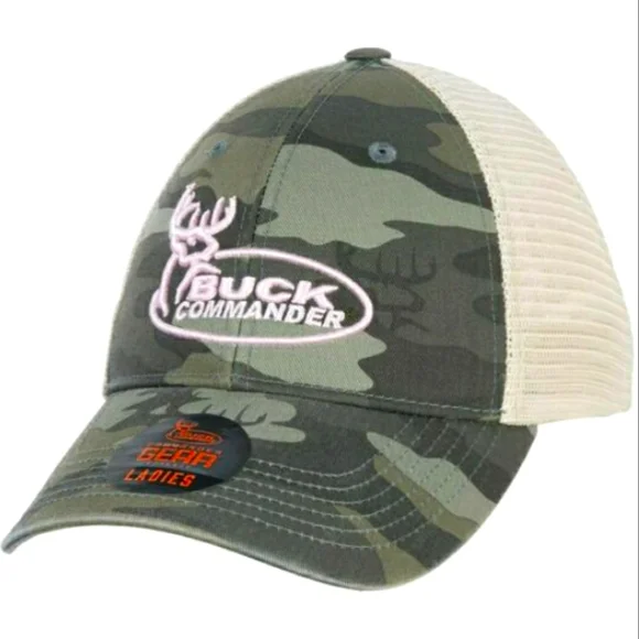 Buck Commander Logo Rosa